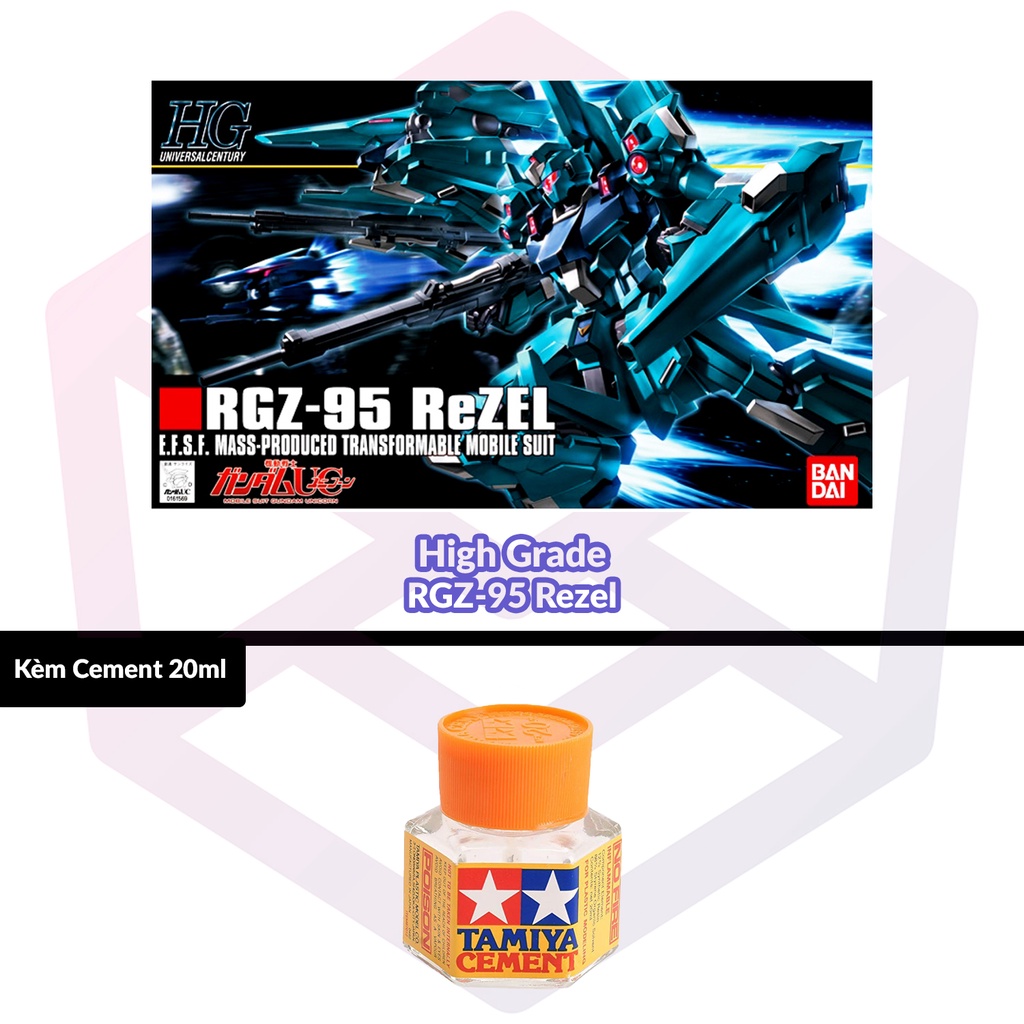 Mô hình Gundam Bandai HG 103 RGZ-95 Rezel 1/144 MS Gundam UC [GDB] [BHG ...