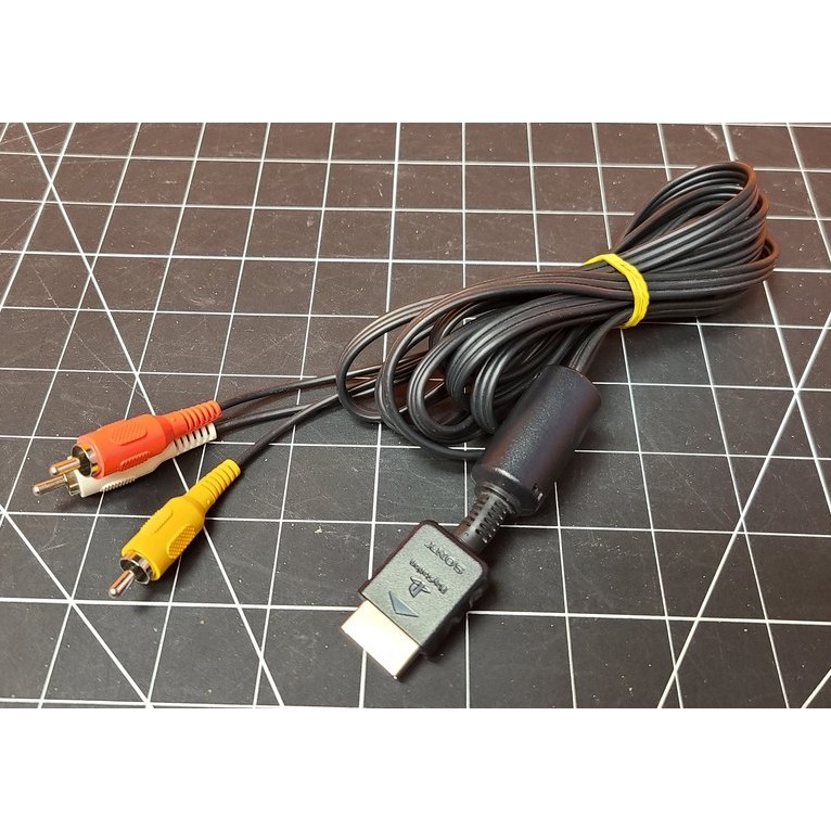 Dây AV Composite cho PS1, PS2 & PS3 - Hàng Zin Cao Cấp, Hàng 2nd bóc ...