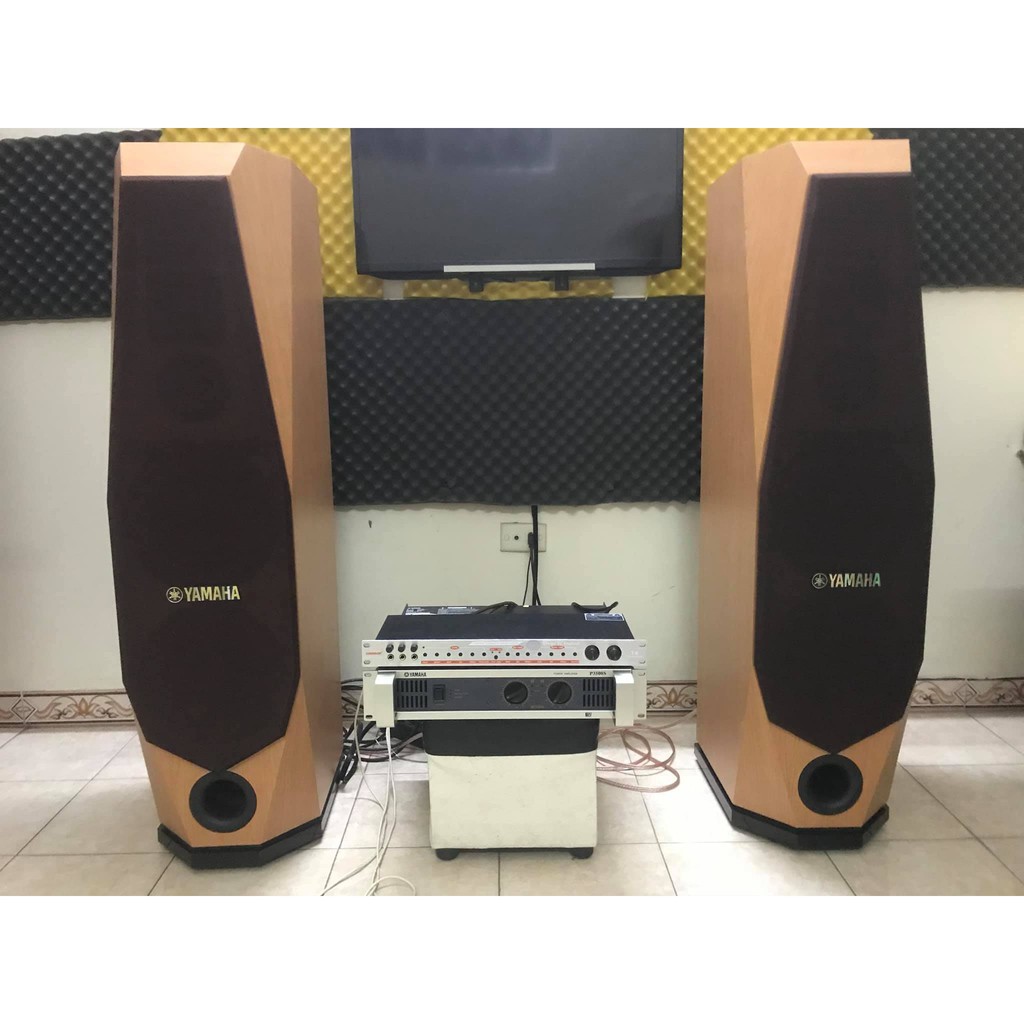 Bộ dàn Loa cây Yamaha, cục đẩy Yamaha, vang cơ TF6 | Shopee Việt Nam