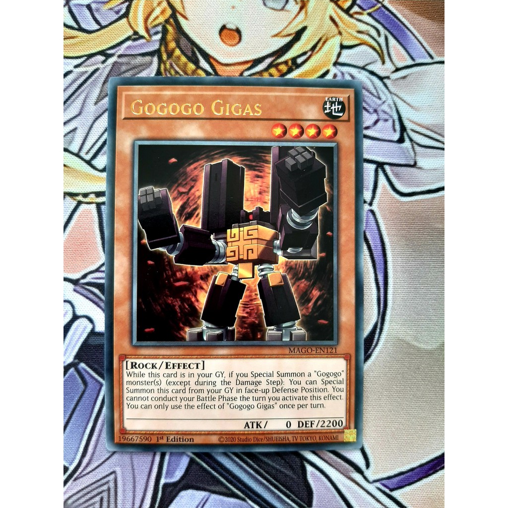 [ Đỗ Lạc Shop ] Thẻ Bài Mint90 Yugioh Monster Gogogo Gigas - Rare | Shopee Việt Nam