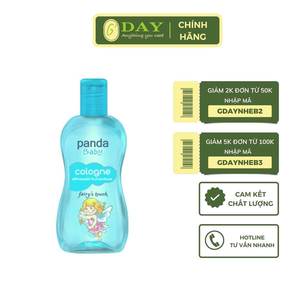 Nước hoa cho bé Panda Baby Cologne Fairy’s Touch 100ml | Shopee Việt Nam