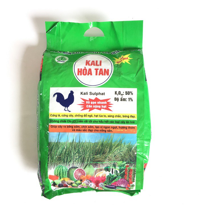 Phân bón Kali hòa tan Kali Sulphat gói 1kg tốt cho mọi cây trồng ...