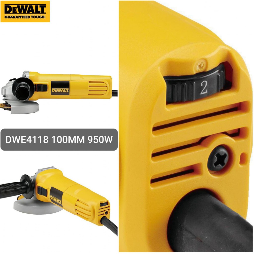 Máy Mài Góc Có Chỉnh Tốc Độ 950W 100 125 mm DEWALT - Chính Hãng SKU ...