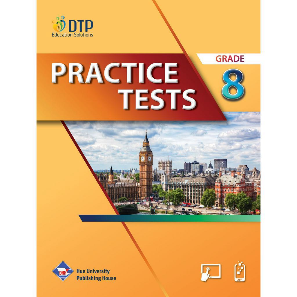 Sách - DTPbooks - Practice Test Grade 8 | Shopee Việt Nam