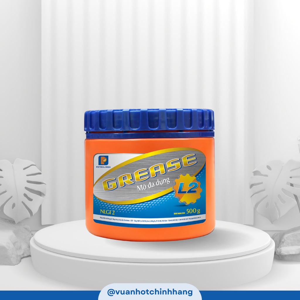 Mỡ đa dụng Petrolimex PLC Grease L2 - Hộp 0,5kg chính hãng | Shopee ...