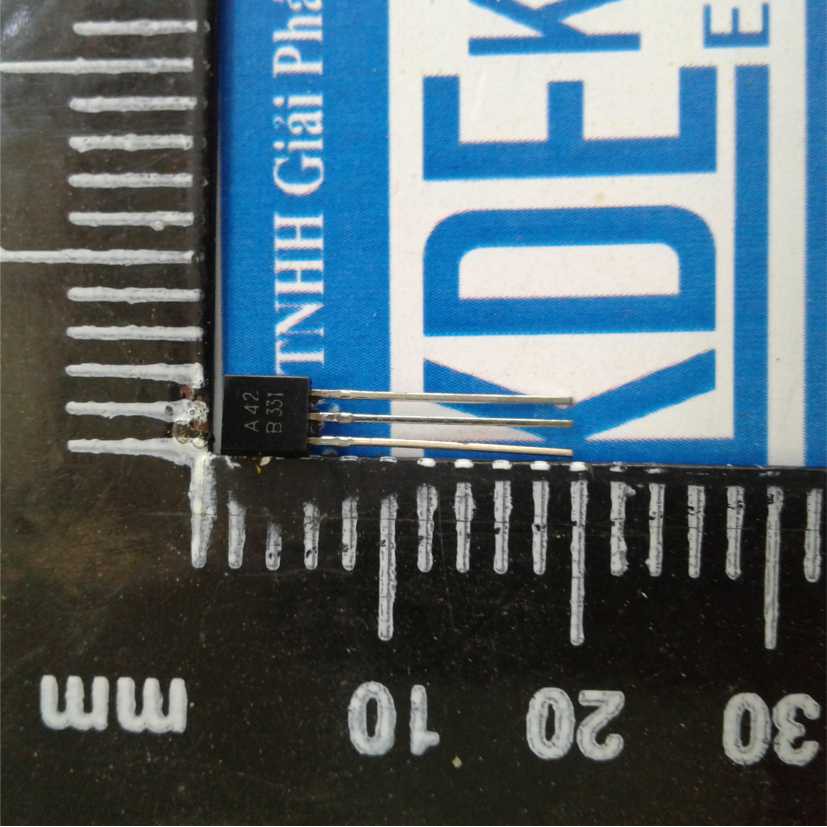 MPSA42 A42 0.5A/300V NPN TRANSISTOR TO-92 (20 con) KDE0200 | Shopee ...