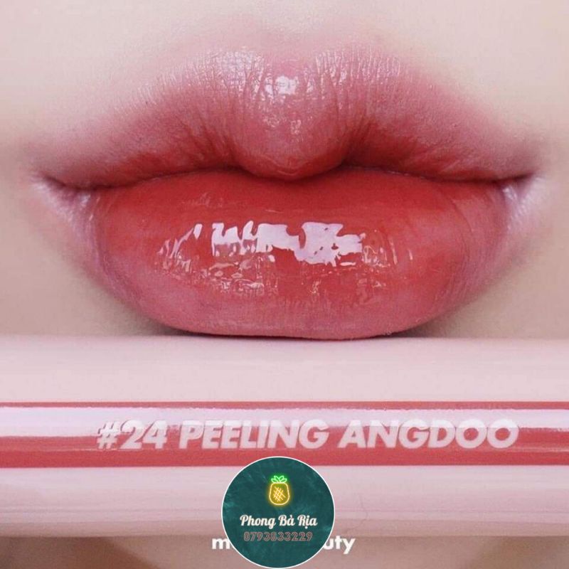 Son 𝗥𝗼𝗺𝗮𝗻𝗱 𝗝𝘂𝗶𝗰𝘆 𝗟𝗮𝘀𝘁𝗶𝗻𝗴 𝗧𝗶𝗻𝘁 24 Peeling Angdoo - Đỏ hồng trầm | Shopee ...