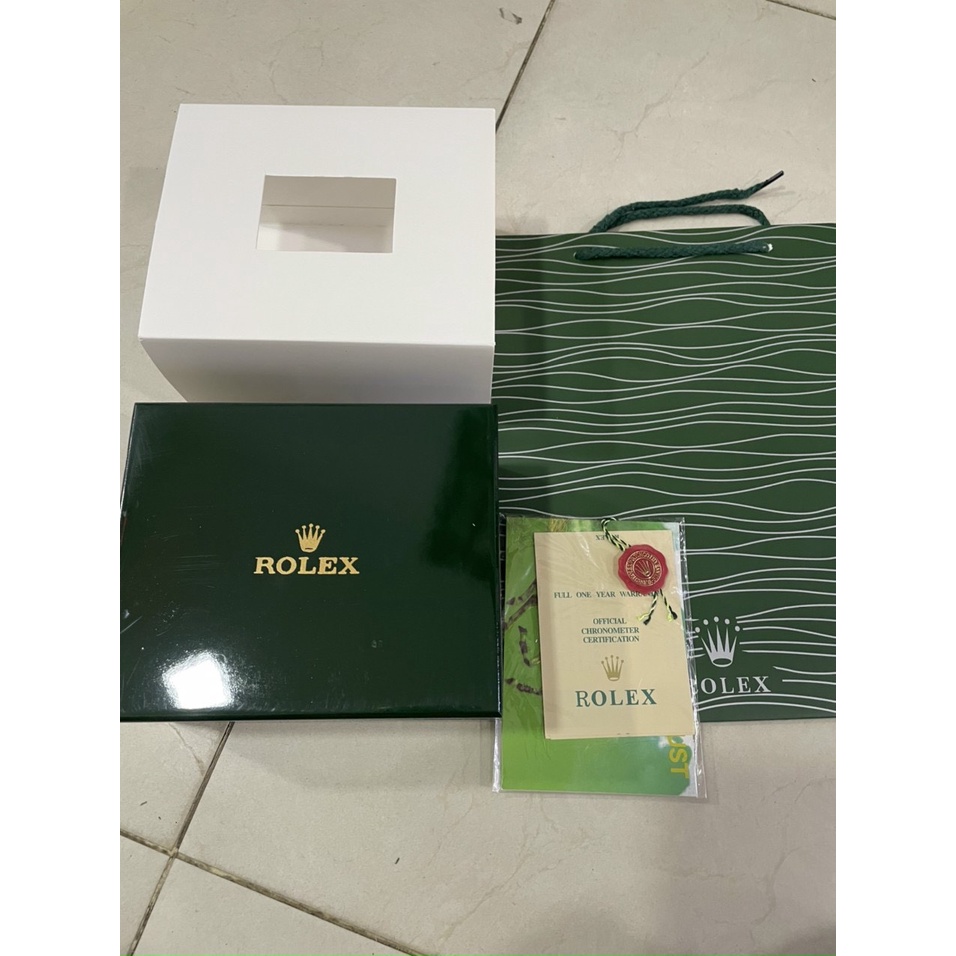 Hộp đồng hồ rolex full box sổ thẻ đầy đủ | Shopee Việt Nam