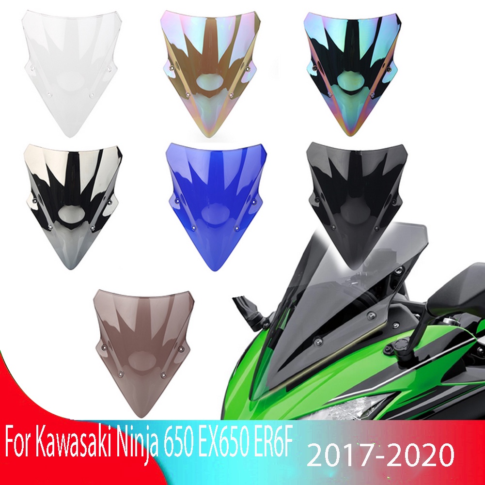Kính Chắn Gió Xe Máy Kawasaki Ninja 650 EX650 ER6F 2017-2019 | Shopee ...