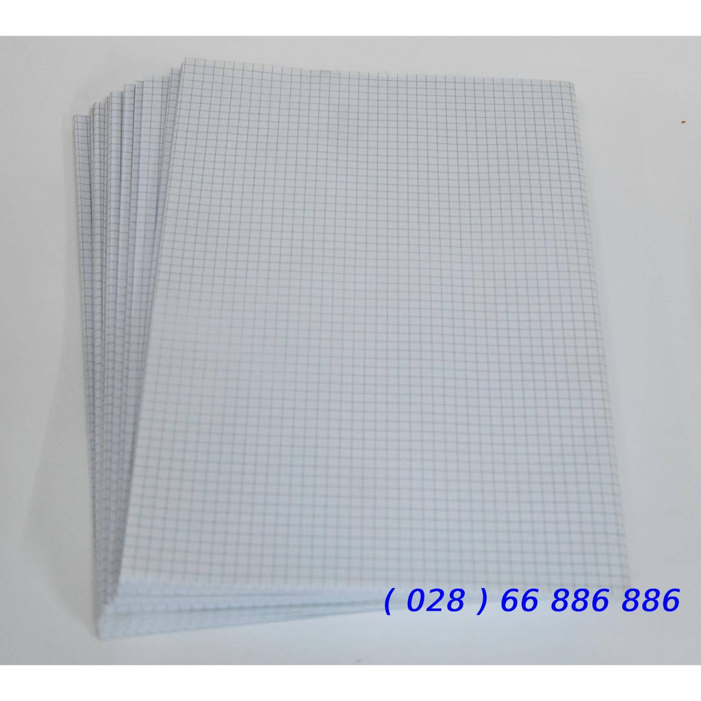 Giấy caro khổ A4 ( 1 xấp 20 tờ ). Do VPP Hiếu Cường cung cấp | Shopee ...
