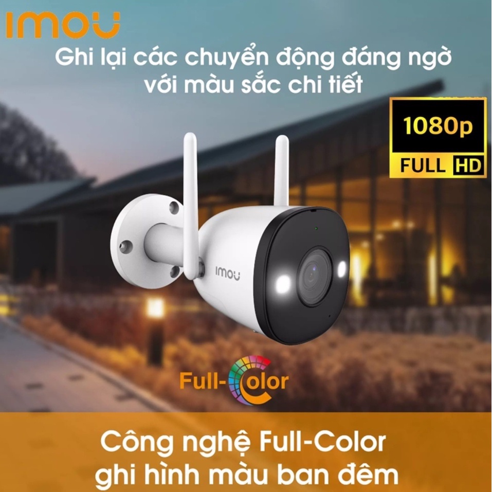 Camera Wifi IMOU Ngoài Trời, Camera có Màu ban đêm F22P, F22FP, F22FEP ...