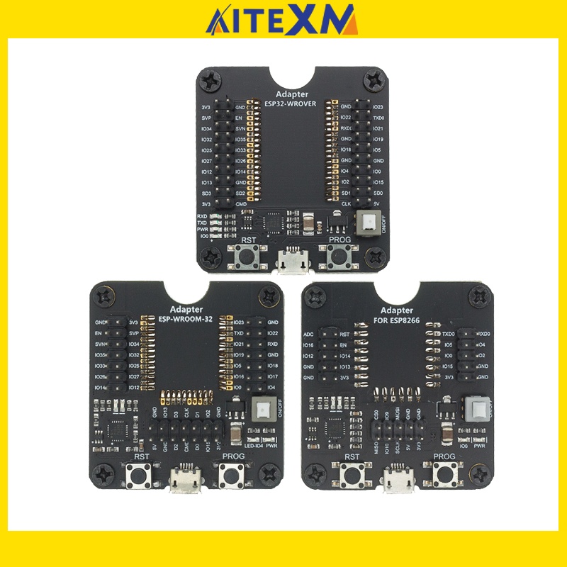 Bảng Mạch Phát Triển Esp8266 ESP-WROOM-32 ESP32-Wover Cho ESP-12F ESP-07S ESP-12S | Shopee Việt Nam