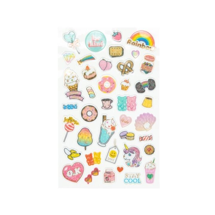 Miếng Dán Sticker ARTBOX Hàn Quốc Bằng PVC Hình Kem Bánh Ngọt Lấp Lánh ...
