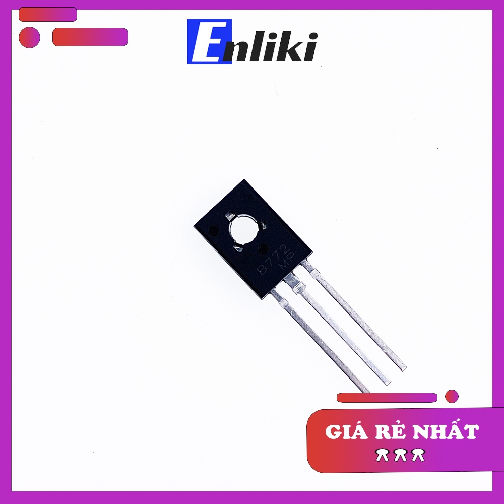 Transistor B772 PNP 3A 30V TO126 Chân Đồng Chính Hãng | Shopee Việt Nam
