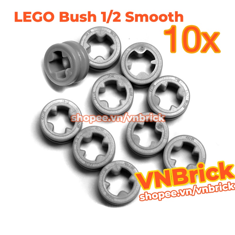 [10 Cái] LEGO Technic Đai Ốc Mỏng 1/2 Xám Nhạt ID 4211573 32123 ...