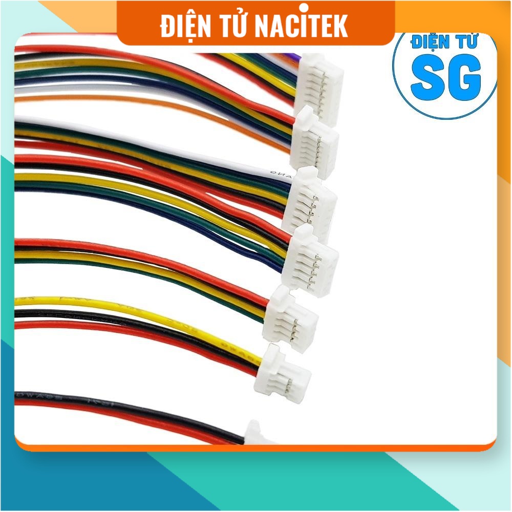 [NSHOP] Dây Bus SH1.0mm cái - cái dài 10cm 2P / 3p / 4P / 5P / 6P / 7P / 8P | Shopee Việt Nam