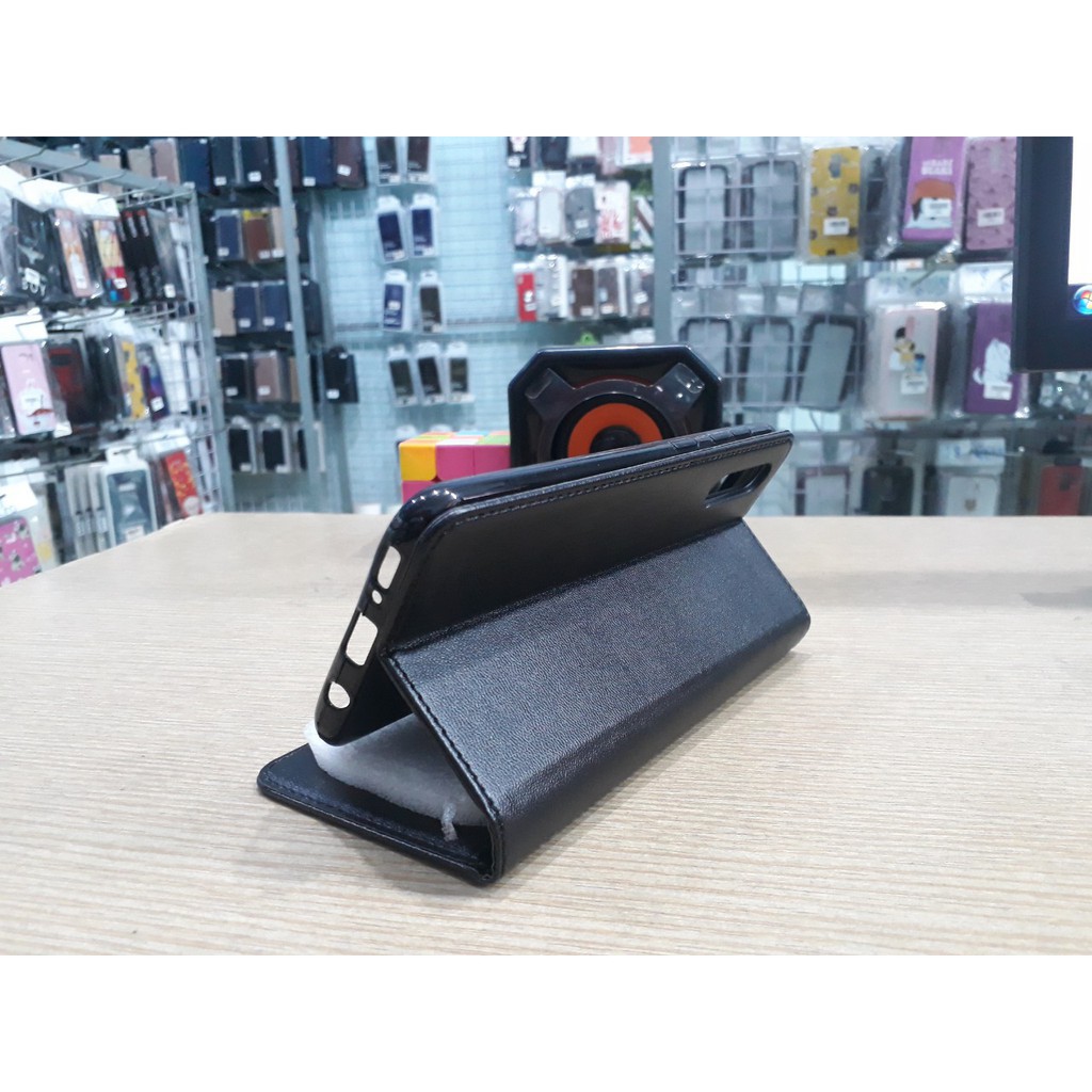 Bao da Samsung Galaxy A50 / A50s dạng ví nắp gập O+ cao cấp | Shopee ...