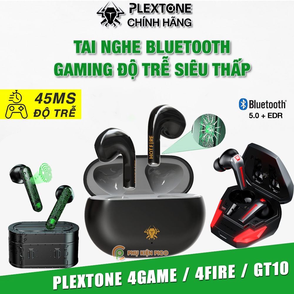 Tai nghe bluetooth PLEXTONE 4Fire 4 Game GT10 chống ồn - Tai nghe ...