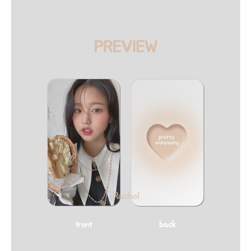 card des wonyoung ive | Shopee Việt Nam