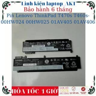 [Pin zin]Pin laptop Lenovo ThinkPad T470s T460s- 00HW024 00HW025 ...