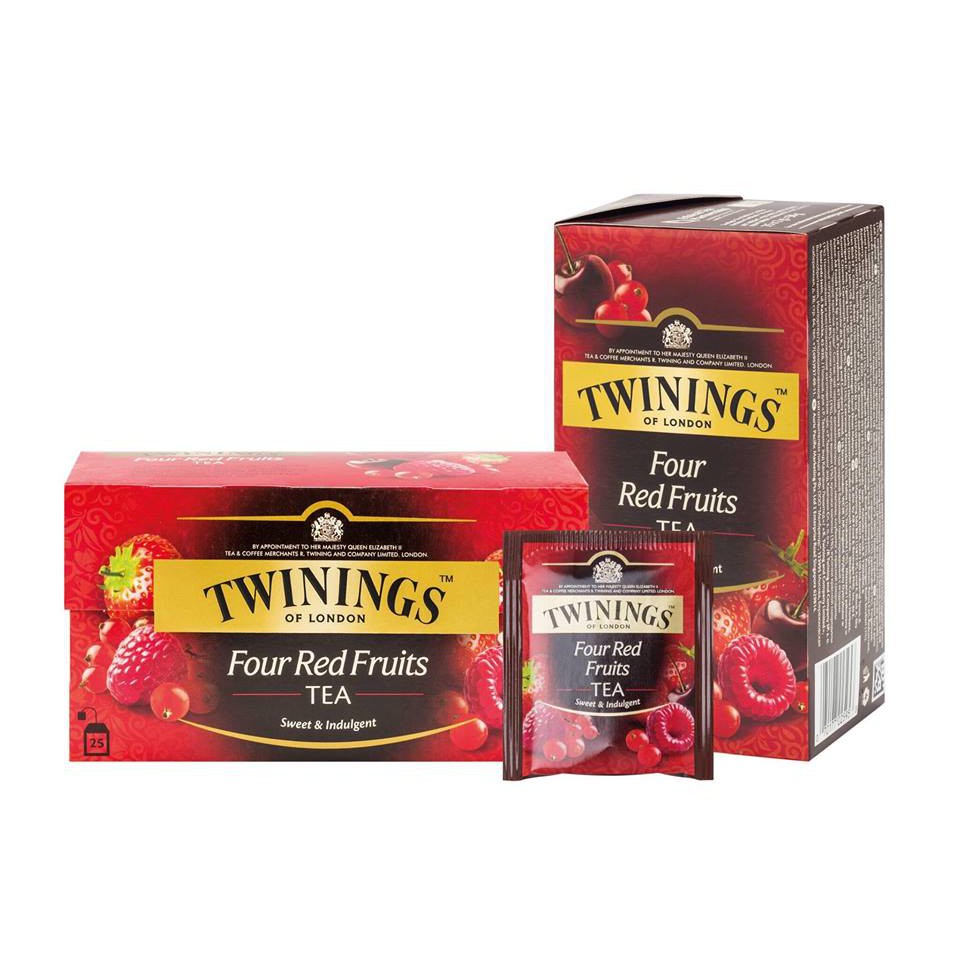 Trà Twinings túi lọc Classic - Four Red Fruits Tea | Shopee Việt Nam