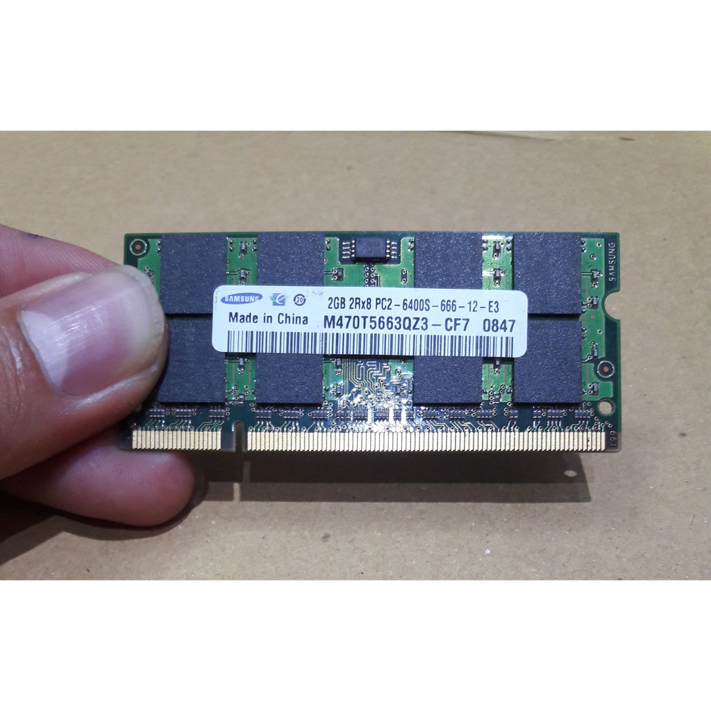 Ram laptop DDR2 2gb bus 667 800 bảo hành 6 tháng hàng tháo máy ( hàng ...