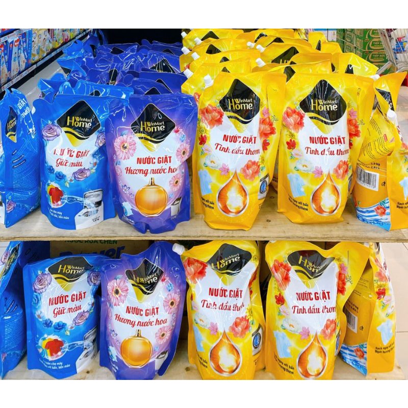 Nước giặt Winmart Home Giữ màu, Hương nước hoa, Tinh dầu Thơm | Shopee ...