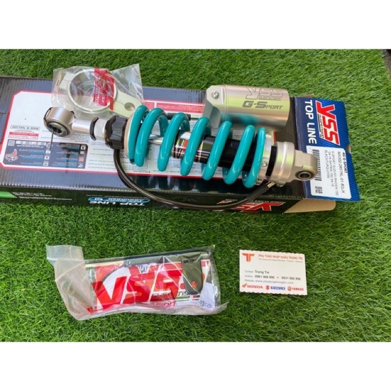 Phuộc YSS Gsport xanh nitron Suzuki Satria Raider | Shopee Việt Nam