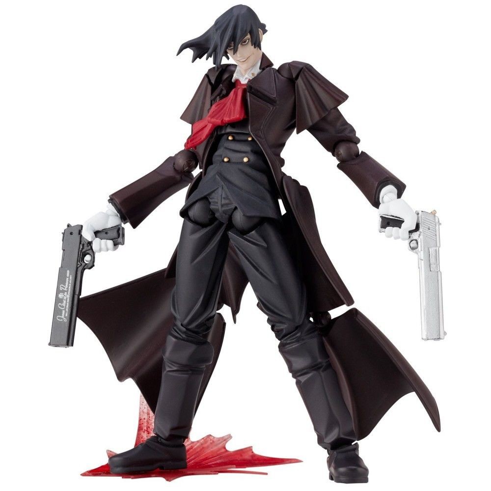 Mô hình chính hãng Kaiyodo Revoltech Yamaguchi No.114 Hellsing Alucard ...