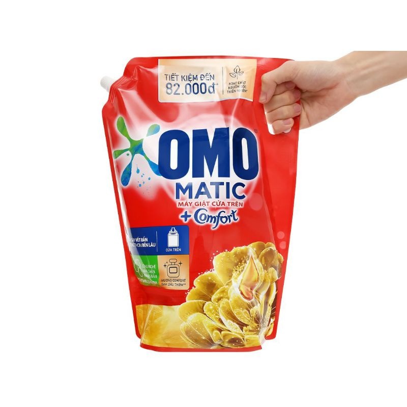 nước giặt omo matic hương Comfort cho máy cửa trên 3.6kg | Shopee Việt Nam