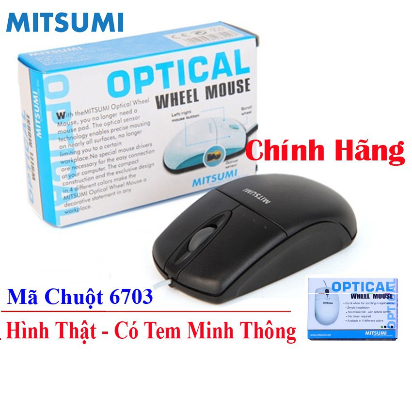 Mouse Mitsumi 6703 USB Chính Hãng | Shopee Việt Nam