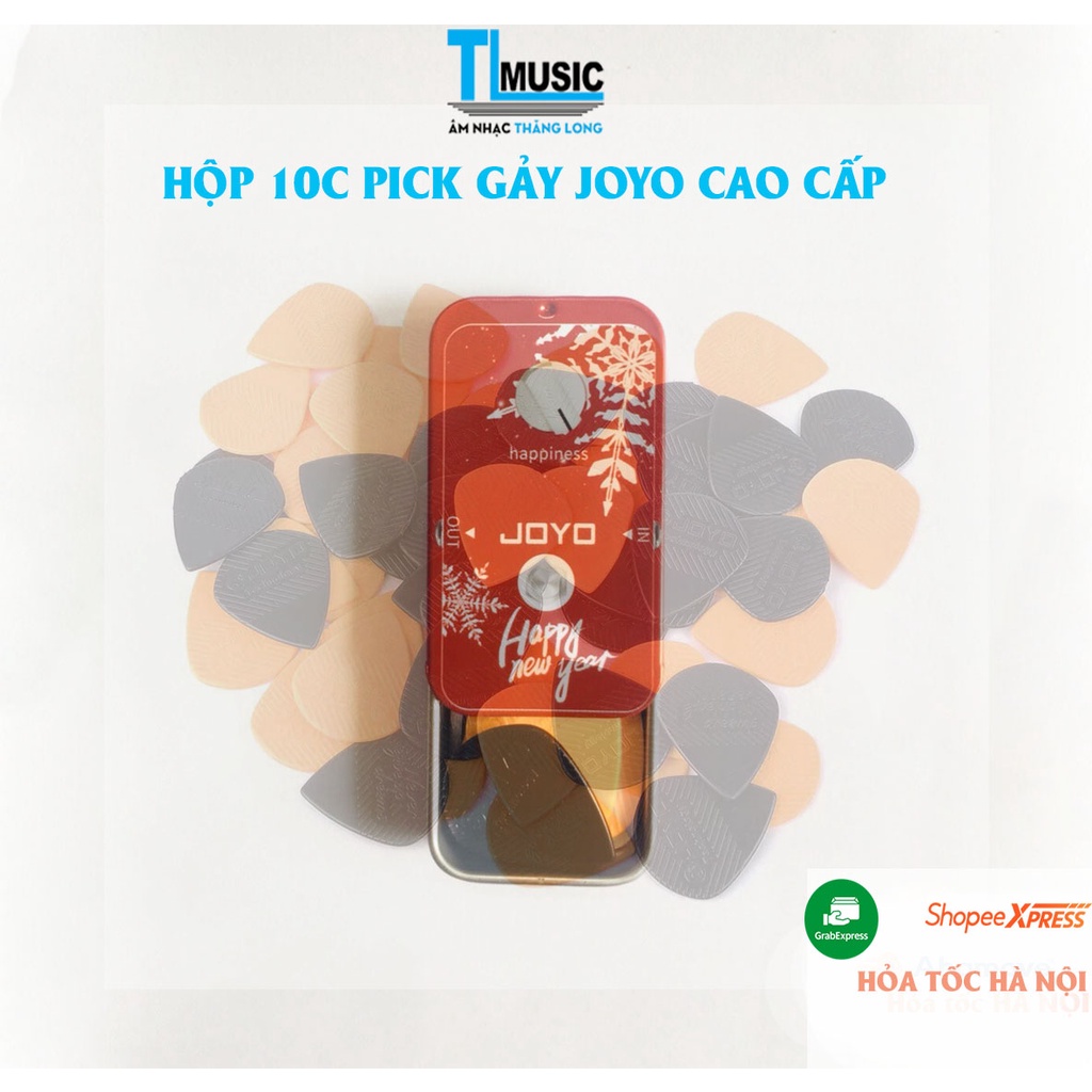 [Chính Hãng] Pick Gảy Guitar JOYO hộp 10 chiếc cao cấp phiên bản giới ...