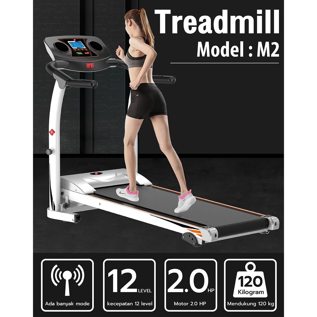 (ALL MODEL) pro-Máy chạy bộ TREADMILL M2 thiết kế đẹp mắt, ưu việt ...