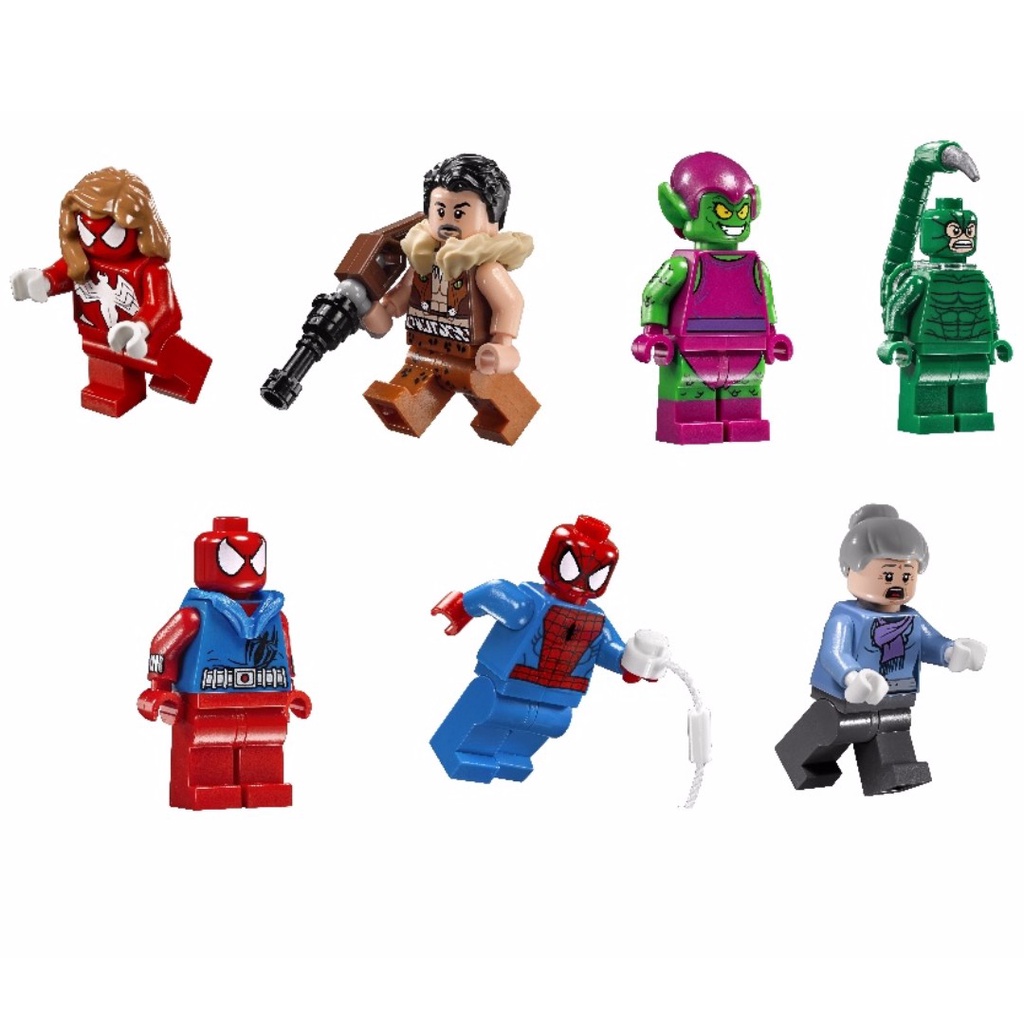 Lego Nhân vật Spiderman / sh038, sh269, sh270, sh271, sh272, sh273 ...