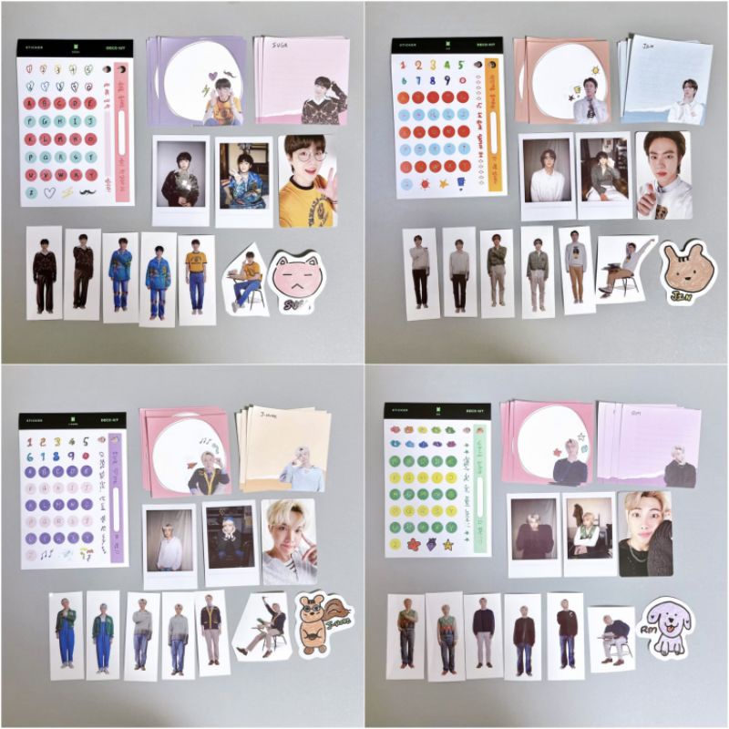 VStore - duyendo97 SHARE LẺ DECO KIT BTS 2022- HÀNG CÓ SẴN | Shopee ...