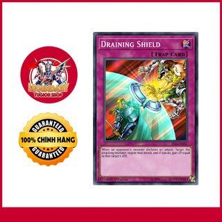 [Thẻ Bài Yugioh Chính Hãng] Draining Shield | Shopee Việt Nam