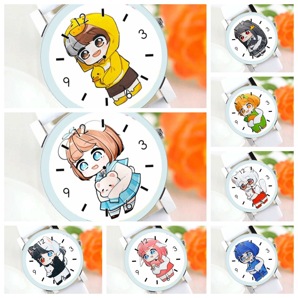 Đồng hồ đeo tay nam nữ in hình HERO TEAM ver ÔM THÚ Simmy Phong cận ...