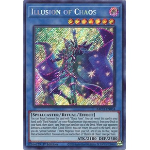 Thẻ bài Yugioh - TCG - Illusion of Chaos / BACH-EN034' | Shopee Việt Nam