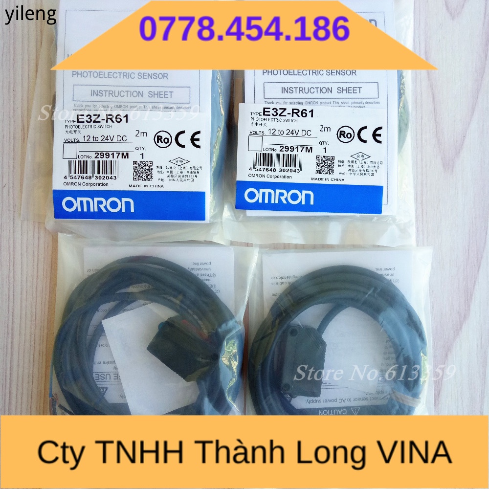 OMRON Công Tắc Cảm Biến Quang Điện Chất Lượng Cao E3Z-R61 | Shopee Việt Nam