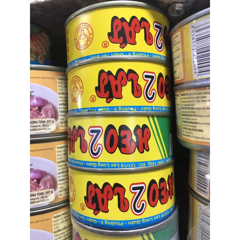 Heo 2 lát, đồ hộp ĐẠI TÀI, 140 gram, | Shopee Việt Nam