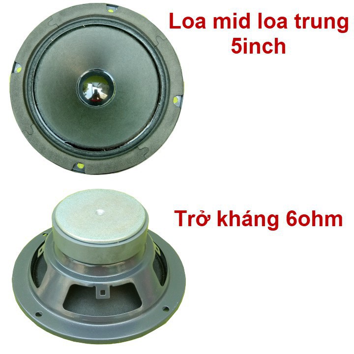 Loa trung 14 loa mid 14 chuyên loa kéo trở kháng 6ohm (1 cặp) | Shopee Việt Nam