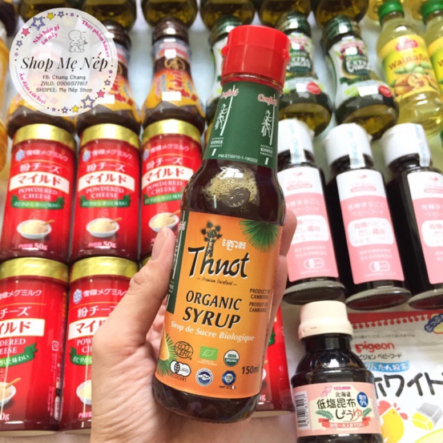 Mật Syrup Đường Thốt Nốt Hữu Cơ Thnot Confirel | Shopee Việt Nam