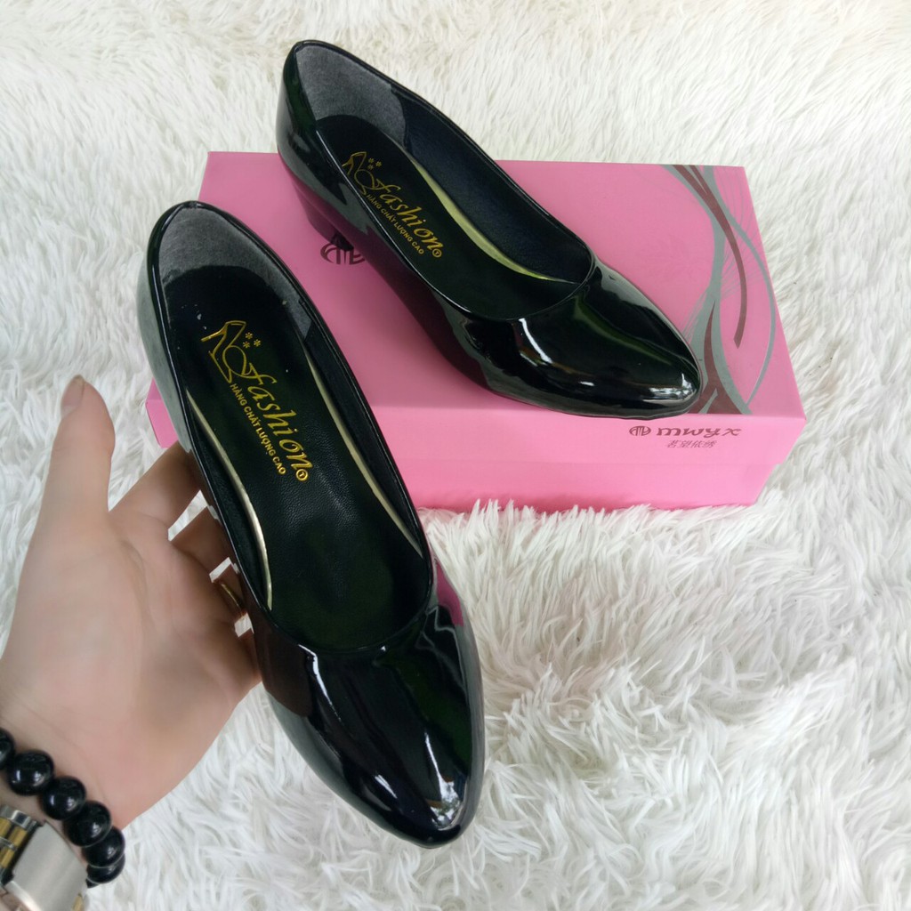 Giày 3 Phân Da Bóng (Size lớn) | Shopee Việt Nam