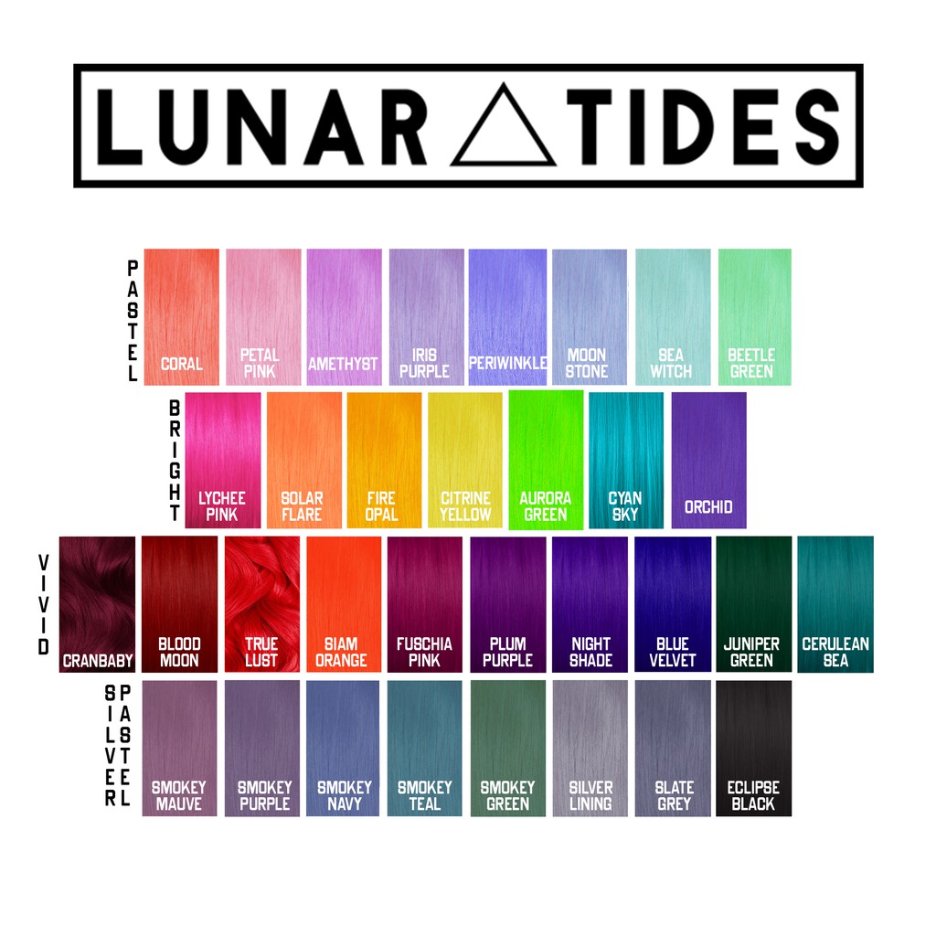 Thuôc nhuộm tóc Lunar Tides Hairdye | Shopee Việt Nam