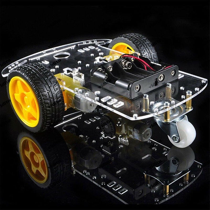 Combo ROBOT khung xe 3 bánh ( 2WD Robot Car ) | Shopee Việt Nam