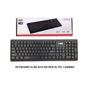 Keyboard ko dây ALTEC LANSING ALBK 6314 Black | Shopee Việt Nam