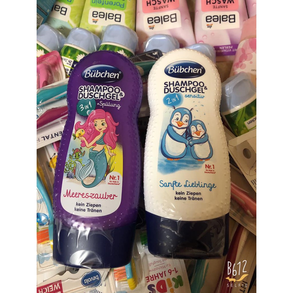 👧👶👧 Tắm gội #BUBCHEN -230ml 🛀 | Shopee Việt Nam