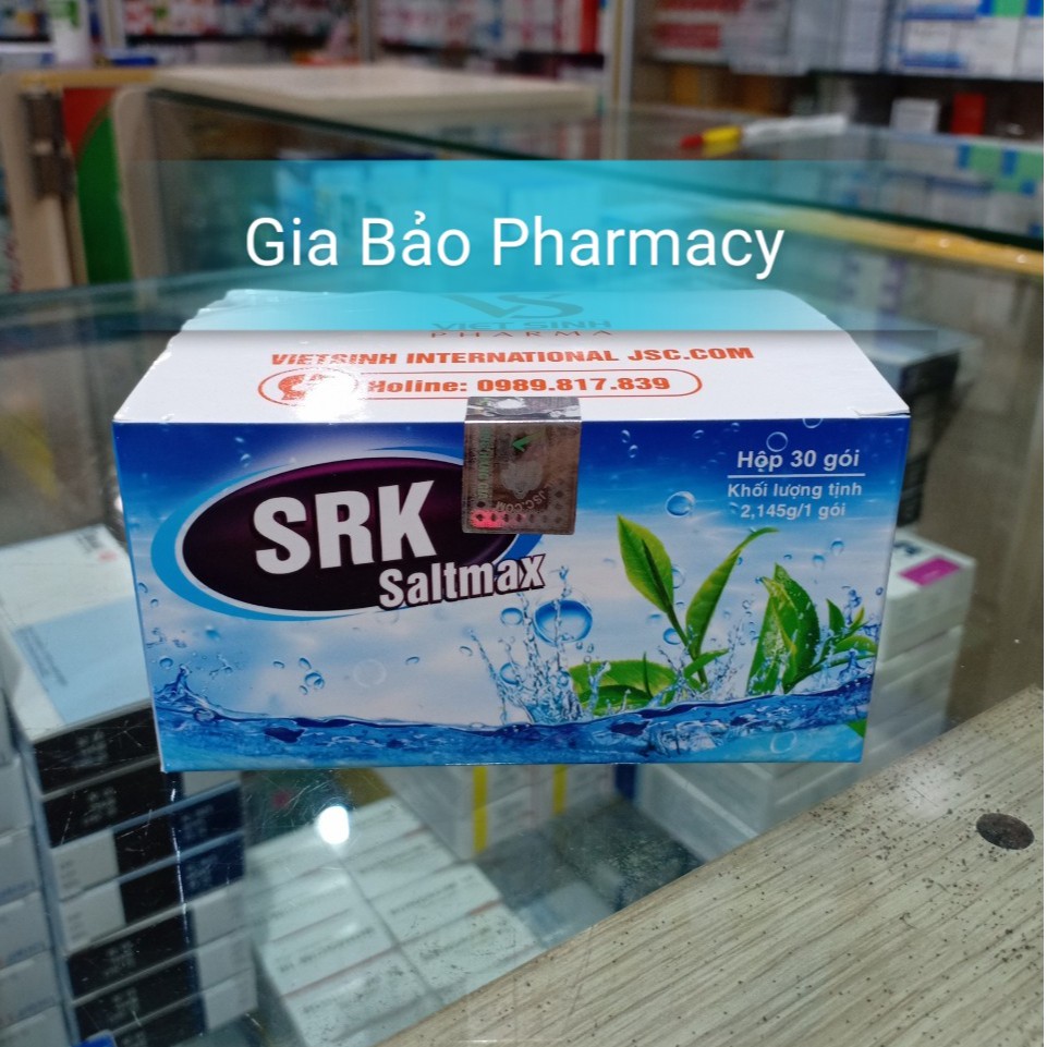 Muối rửa mũi SRK Saltmax hộp 30 gói tiện dụng | Shopee Việt Nam