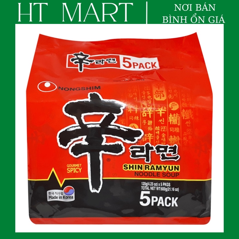 Mì Shin Ramyun (120g / Gói) | Shopee Việt Nam