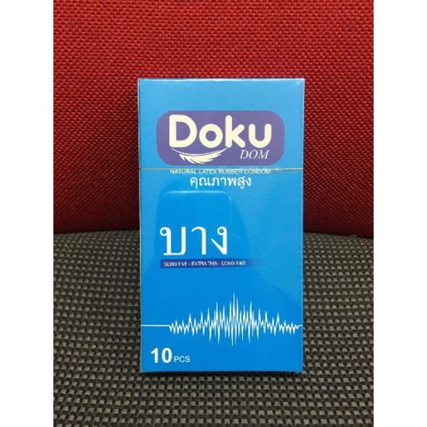 [ CHÍNH HÃNG ] - BAO CAO SU DOKU DOM XANH - SIÊU MỎNG, TRƠN - HỘP 10 ...